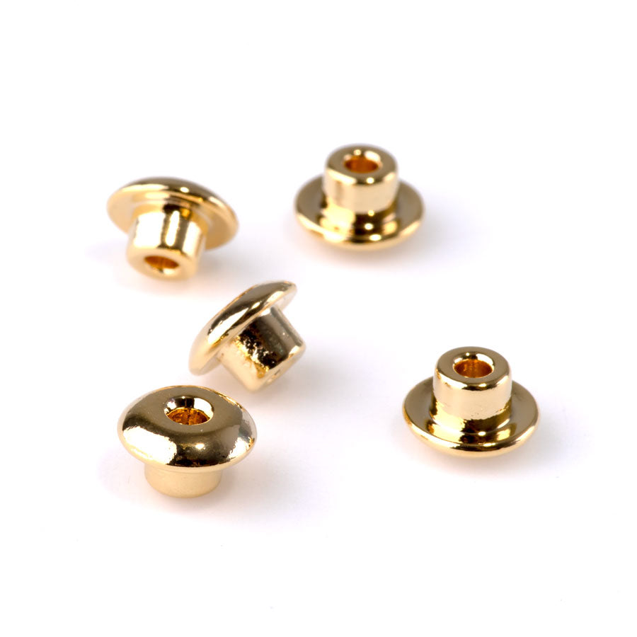 7mm Bead Aligner - Gold Plated - 5 Pack — Dakota Stones