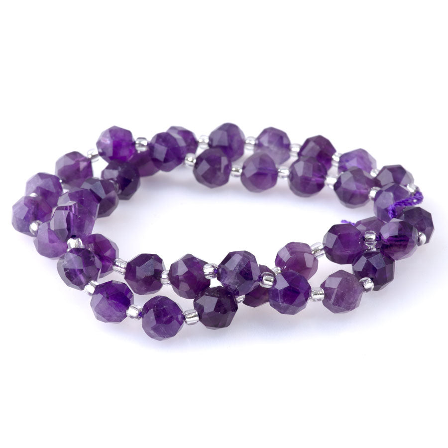 Amethyst 7x8mm Faceted Nugget A Grade - 15-16 Inch — Dakota Stones