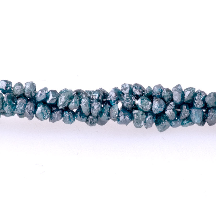 Blue Diamond 2-3mm Rough Nugget - 15-16 Inch — Dakota Stones