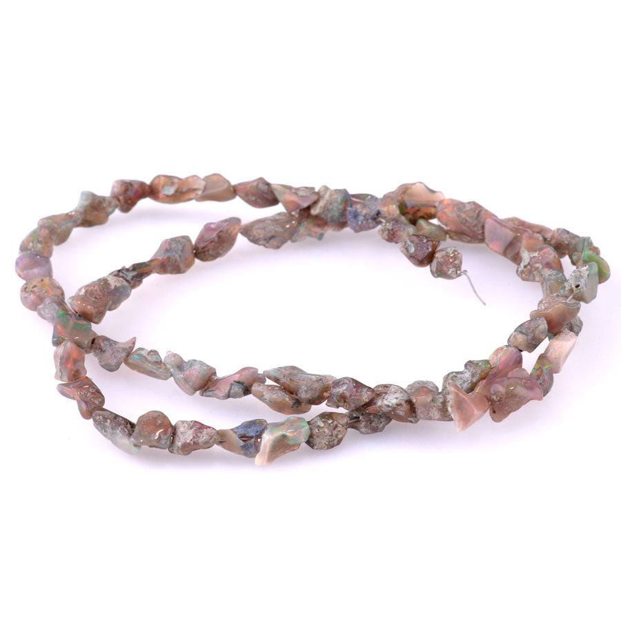 Ethiopian Opal 5-11mm Nugget Red - 15-16 Inch — Dakota Stones