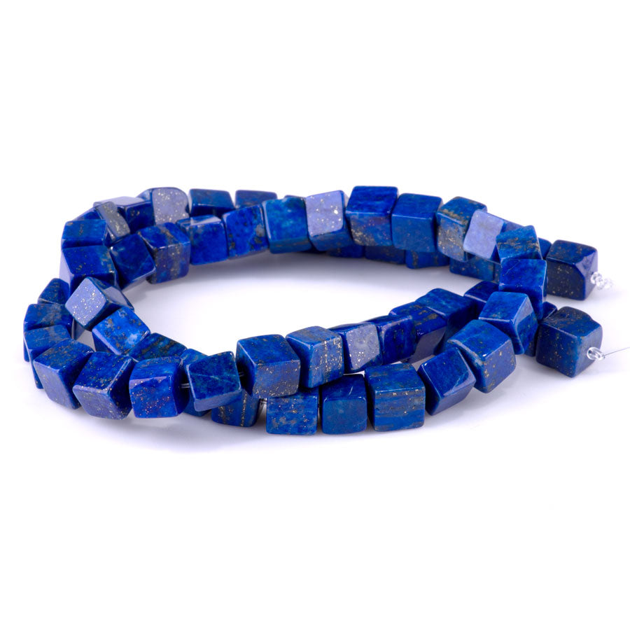 Lapis 6mm Cube A Grade - 15-16 Inch — Dakota Stones