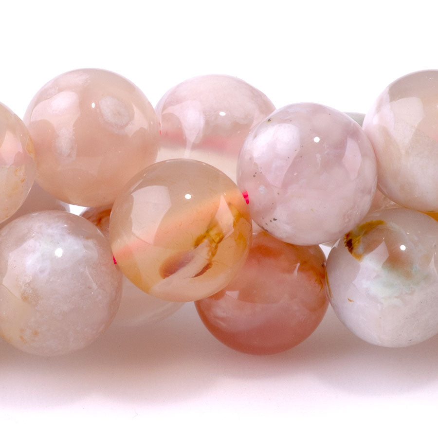 Sakura Lodalite Quartz 10mm Round - 15-16 Inch – Dakota Stones