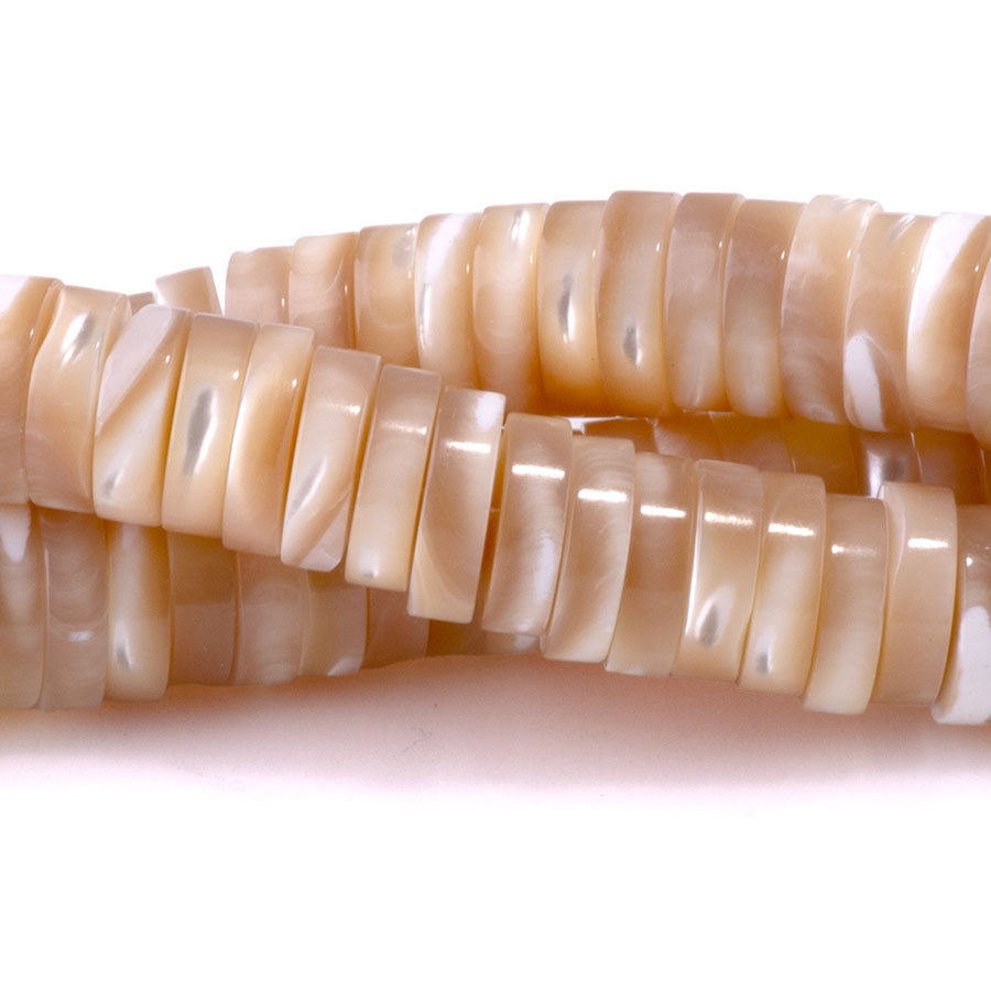 Troca Shell 8mm Heishi - 15-16 Inch – Dakota Stones