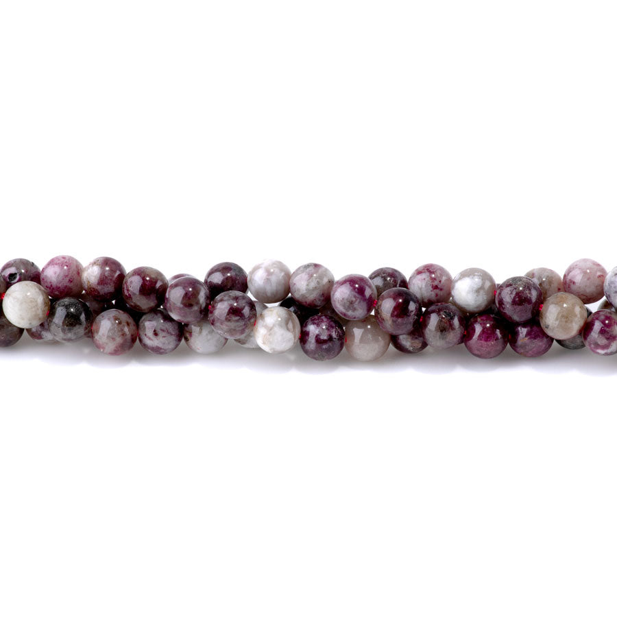 Plum Tourmaline 8mm Round - 15-16 Inch – Dakota Stones