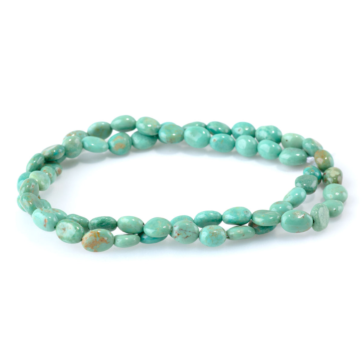 Elisa Turquoise 5-6mm Pebble - 15-16 Inch — Dakota Stones