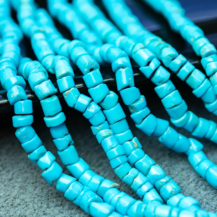 Turquoise Gemstone Beads | USA & Hubei Mines | Dakota Stones