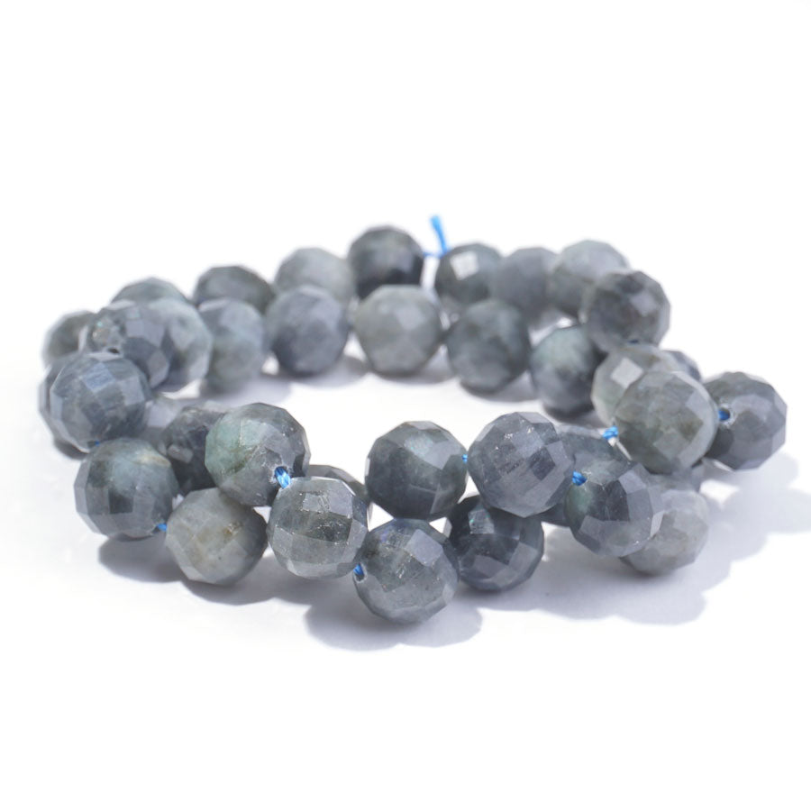 Labradorite 10mm Round Faceted - 15-16 Inch — Dakota Stones