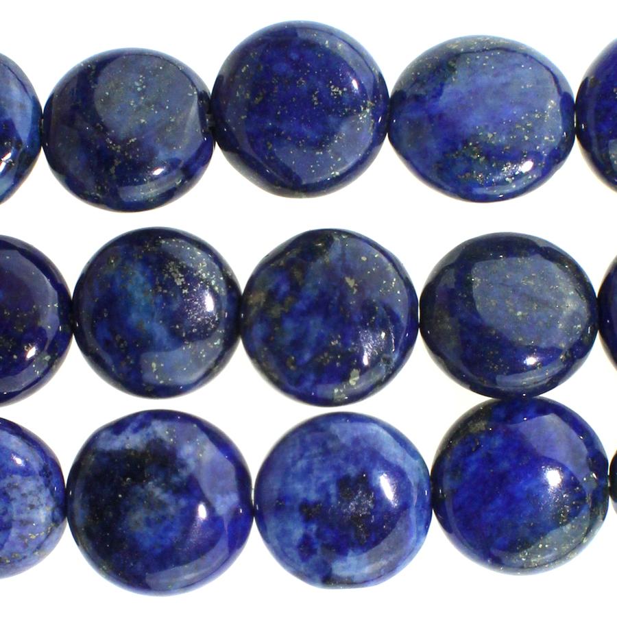 Lapis 12mm Coin 8-Inch – Dakota Stones
